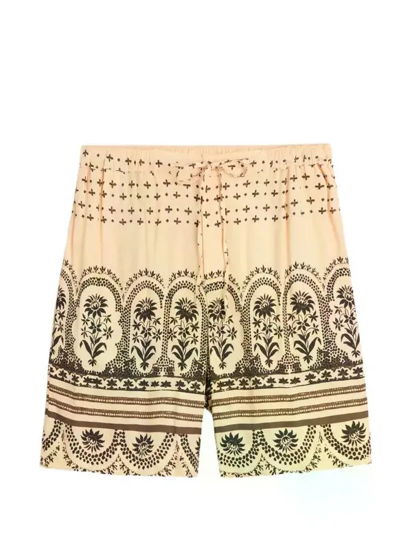CMMN SWDN Nabil Floral-print Shorts
