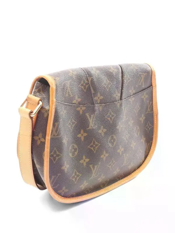 LOUIS VUITTON Monogram Canvas Shoulder Bag - Brown