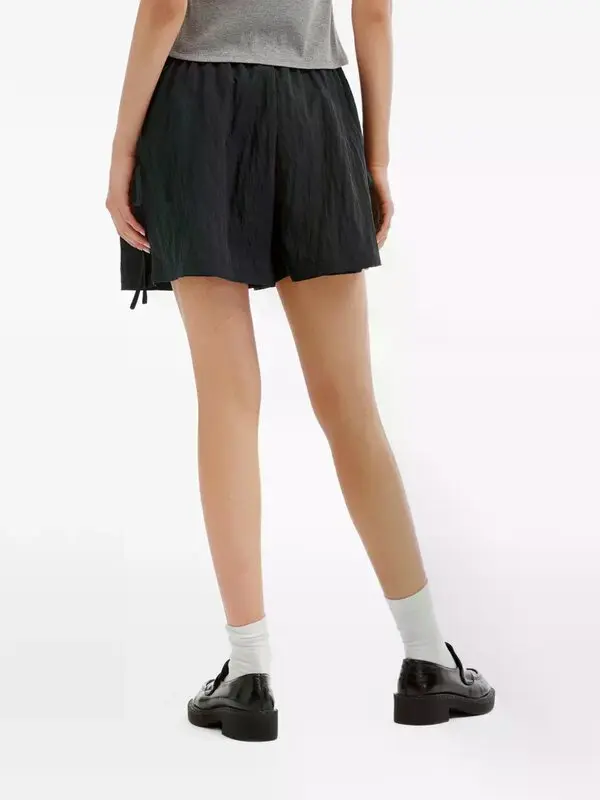 B+AB Drawstring Waist Side-tie Mini Shorts