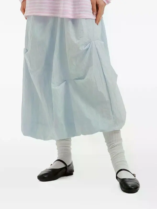B+AB Elasticated Waist Balloon Midi Skirt