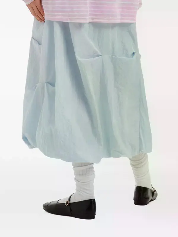 B+AB Elasticated Waist Balloon Midi Skirt