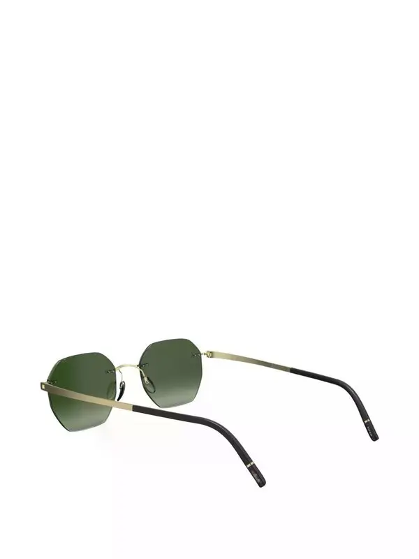 SILHOUETTE Rimless Geometric Sunglasses