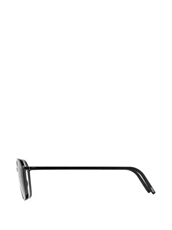 SILHOUETTE Geometric-frame Eyeglasses - Black