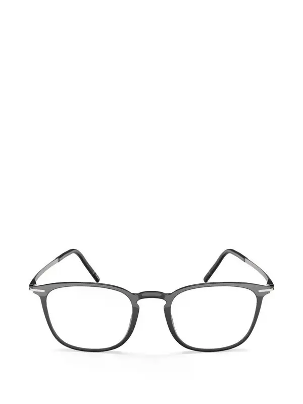 SILHOUETTE Square-frame Eyeglasses - Grey
