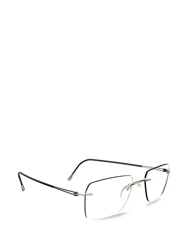 SILHOUETTE Lite Spirit Rl Rectangle-frame Eyeglasses