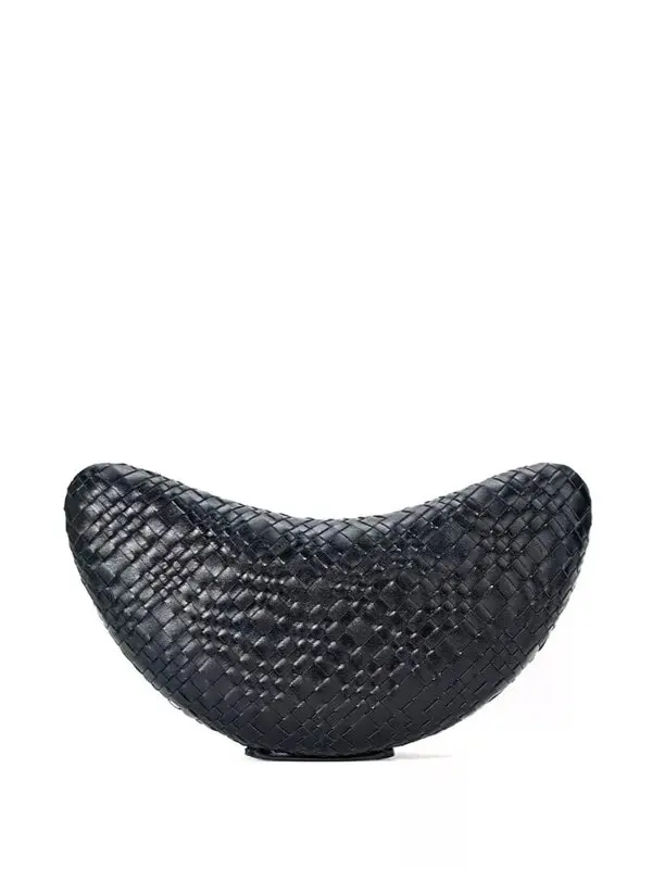 Staud Crescent Woven Clutch Bag