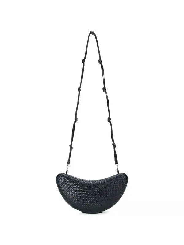 Staud Crescent Woven Clutch Bag