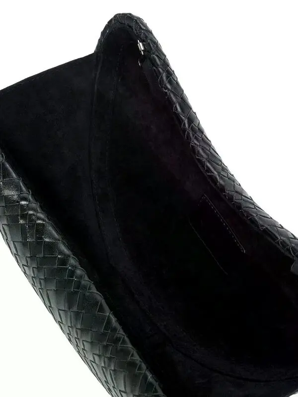 Staud Crescent Woven Clutch Bag