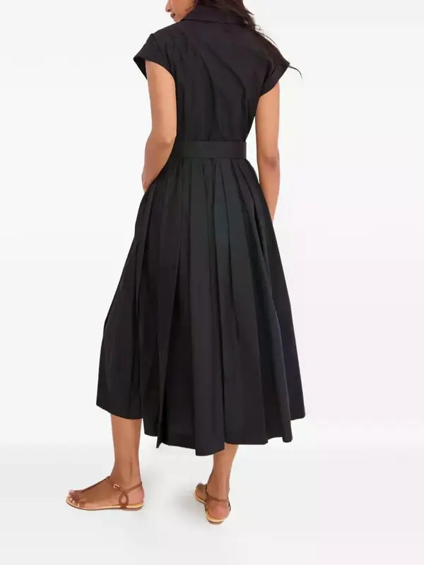 Cara Cara Octavia Belted Midi Dress - Black