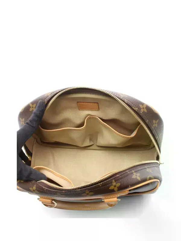 LOUIS VUITTON Monogram Canvas Trouville Holdall - Brown