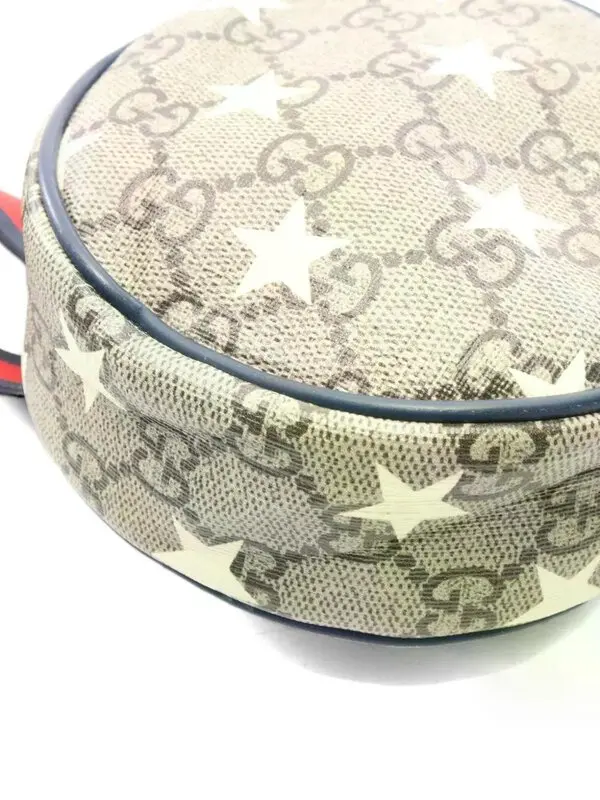 Gucci Gg Supreme Star Belt Bag - Brown