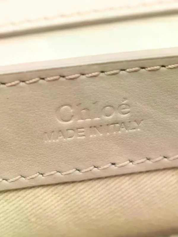 Chloé Beige Leather Shoulder Bag