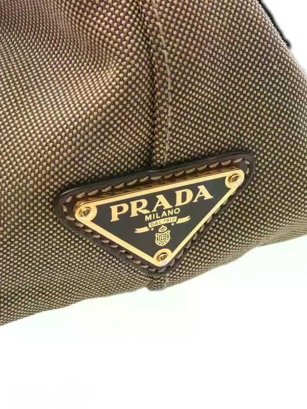 Prada Jacquard Handbag - Neutrals