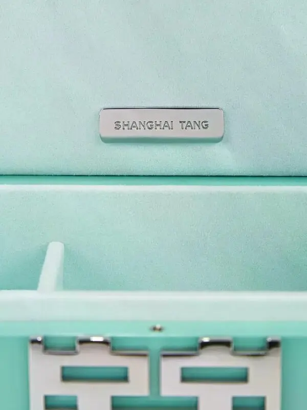 Shanghai Tang Double Happiness Jewellery Box - Green