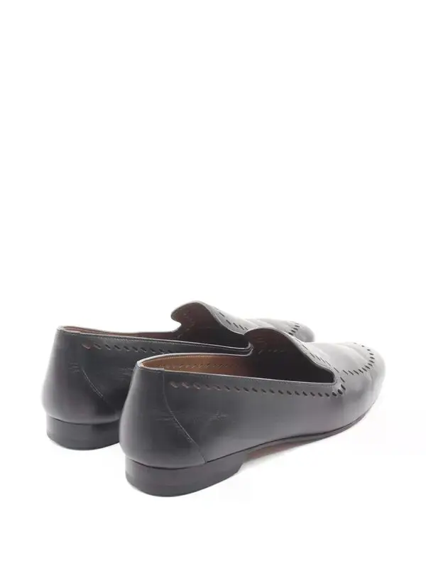Hermès Perforated Leather Pumps