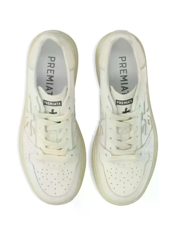 Premiata Perforated Lace-up Sneakers