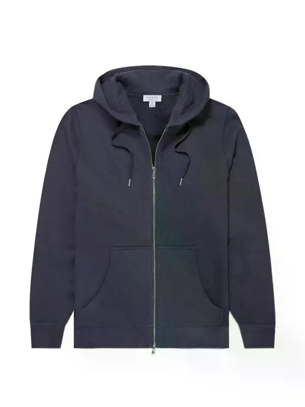 Sunspel Loopback Zip-up Hoodie