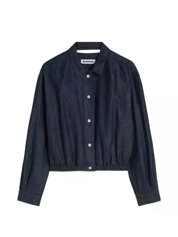 JIL SANDER Elasticated-hem Cotton Jacket