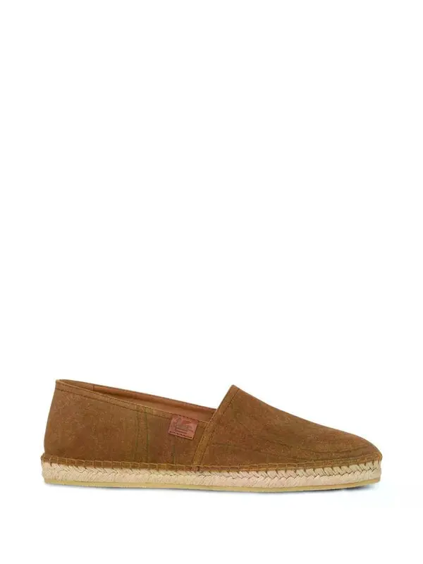 Etro Arnica Suede Espadrilles - Brown