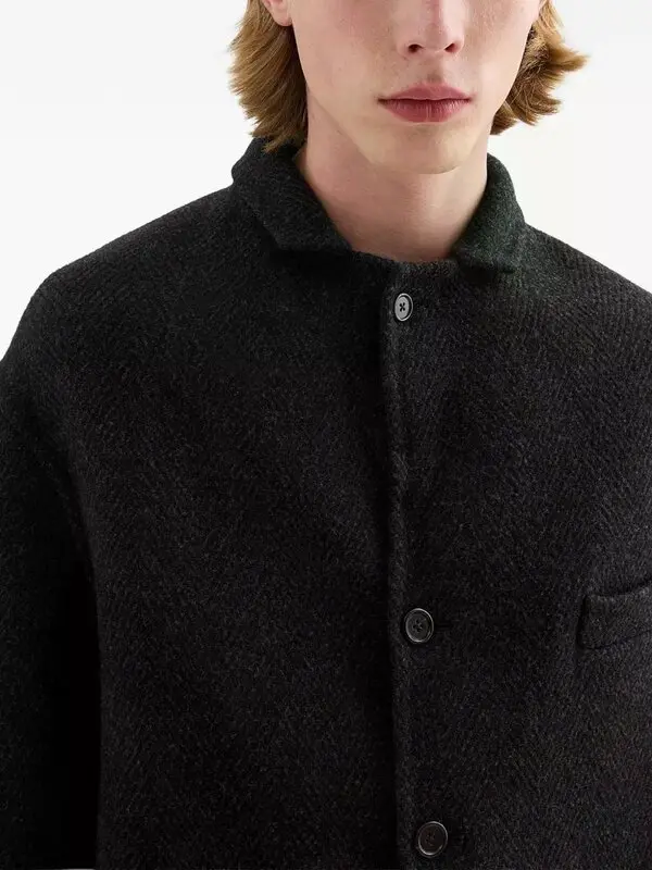 JIL SANDER Chevron Pattern Jacket