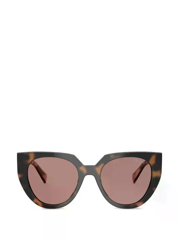 Prada Cat-eye Sunglasses - Brown