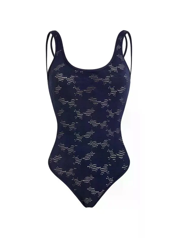 Vilebrequin Logo Tag Swimsuit - Blue