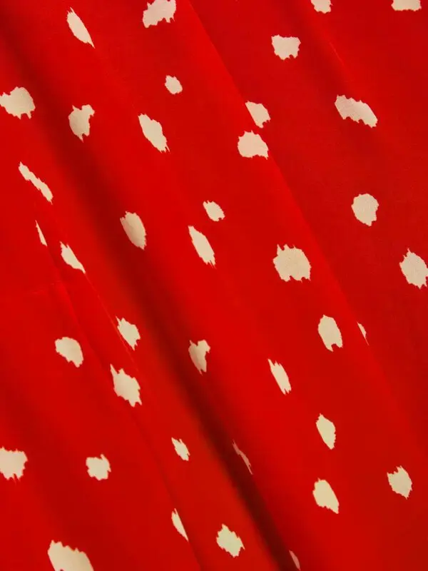 BLAZÉ MILANO Polka Dot Pleated Trousers