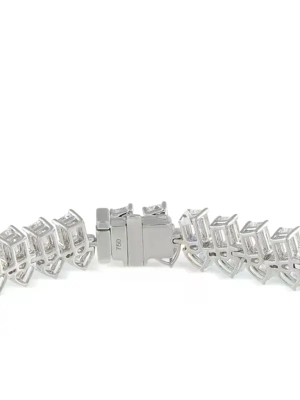 LB EXCLUSIVE 18k White Gold Diamond Bracelet