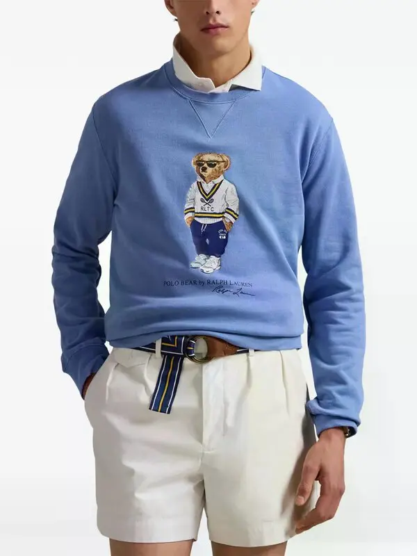 Polo Ralph Lauren Crewneck Sweatshirt With Polo Bear Motif