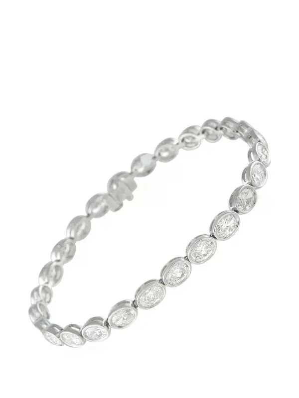 LB EXCLUSIVE 18k White Gold Diamond Bracelet - Silver