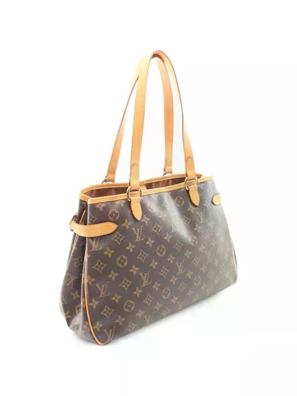 LOUIS VUITTON Batignolles Horizontal Monogram Tote Bag - Brown