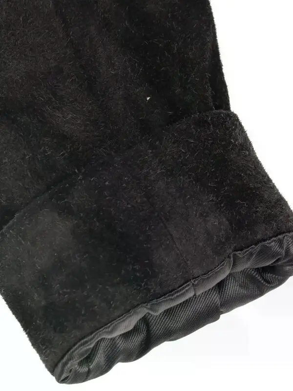Saint Laurent Shearling-collar Leather Jacket