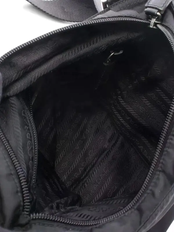 Prada Leather-trim Shoulder Bag