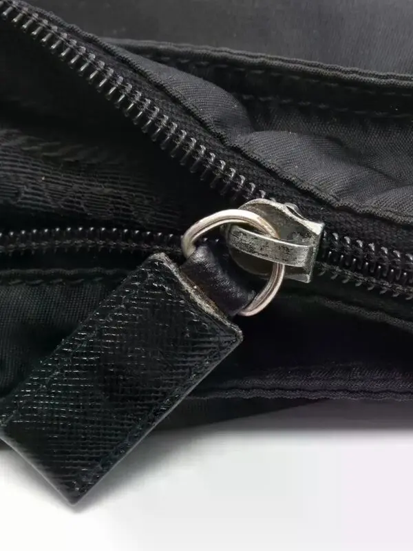 Prada Leather-trim Shoulder Bag
