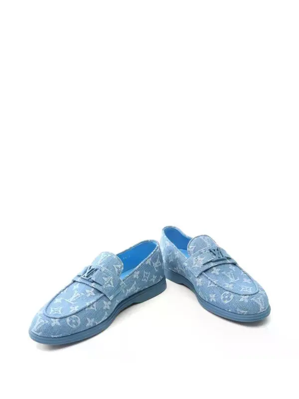 LOUIS VUITTON Estate Denim Loafers