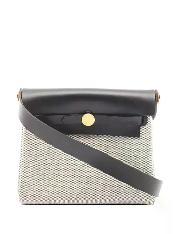 Hermès Mini Herbag Zip Shoulder Bag - Neutrals