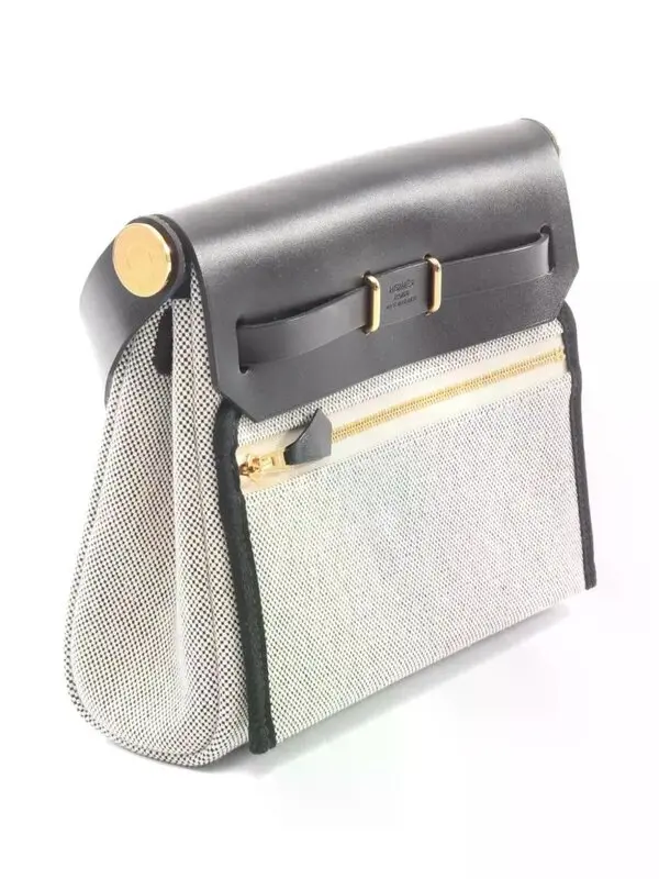 Hermès Mini Herbag Zip Shoulder Bag - Neutrals