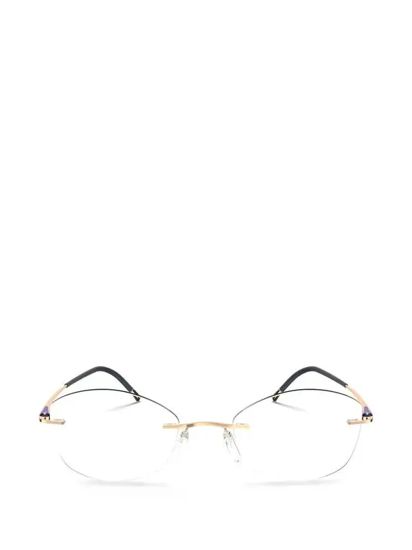 SILHOUETTE Rimless Geometric-frame Glasses