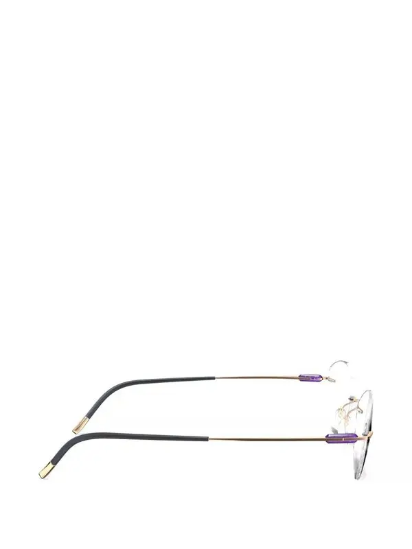 SILHOUETTE Rimless Geometric-frame Glasses