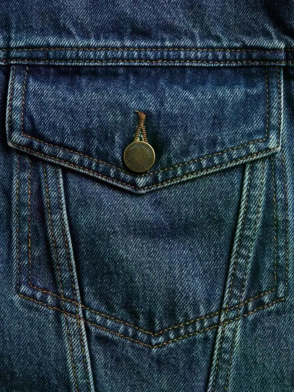 ENTIRE STUDIOS Washed-finish Denim Jacket