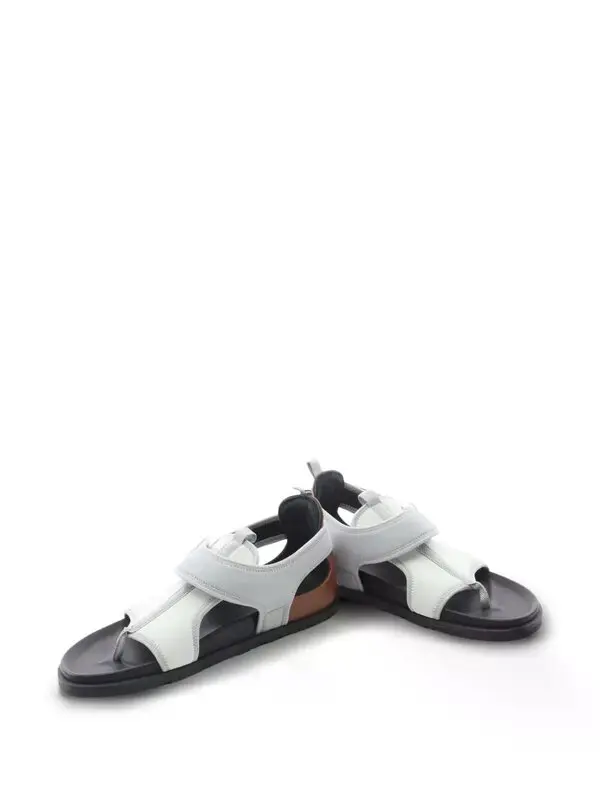 Hermès Giorno Thong Sandals - Grey