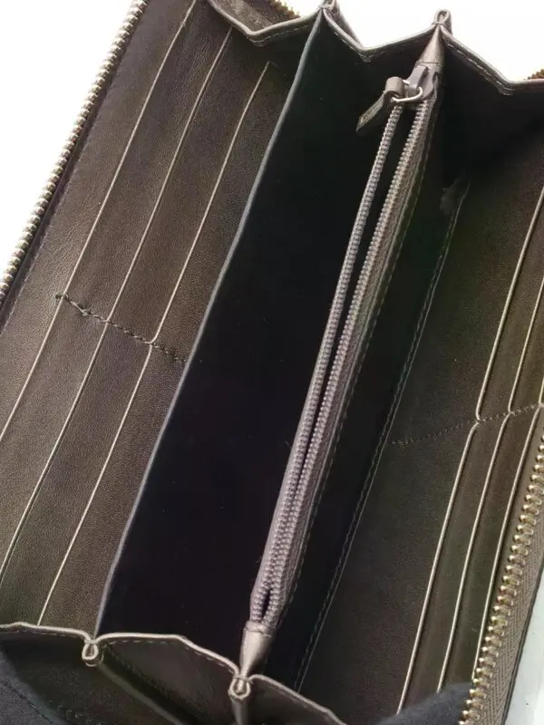 Gucci 2000s Micro Gg Guccissima Long Wallet