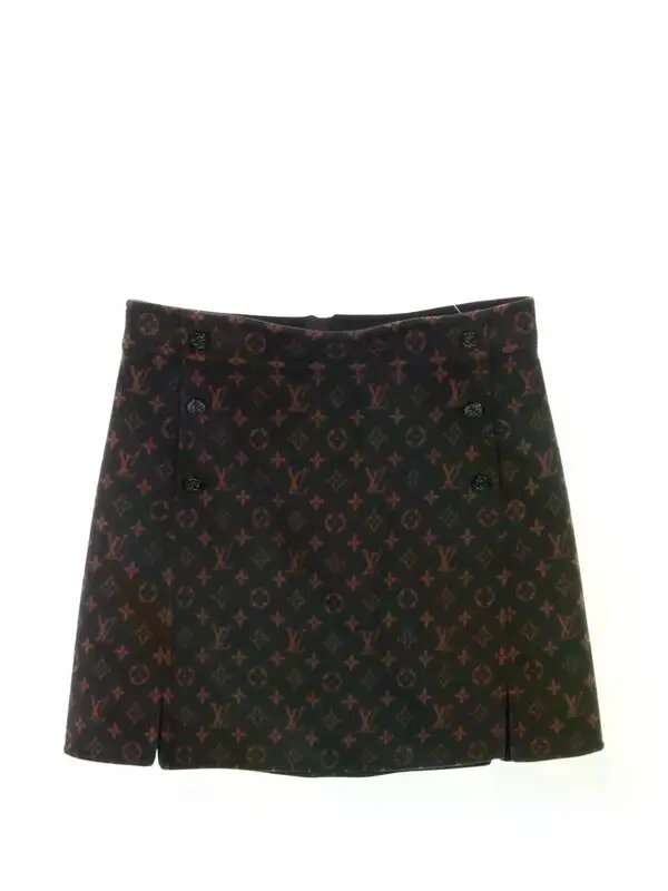 LOUIS VUITTON Monogram Skirt