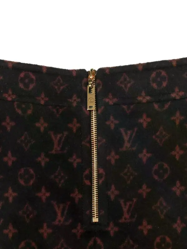 LOUIS VUITTON Monogram Skirt