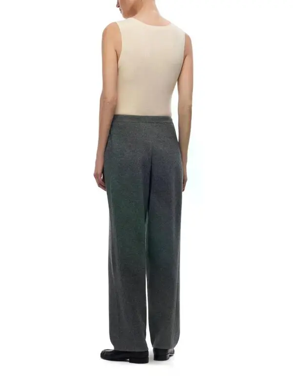 12 STOREEZ Dark Knitted Drawstring Trousers