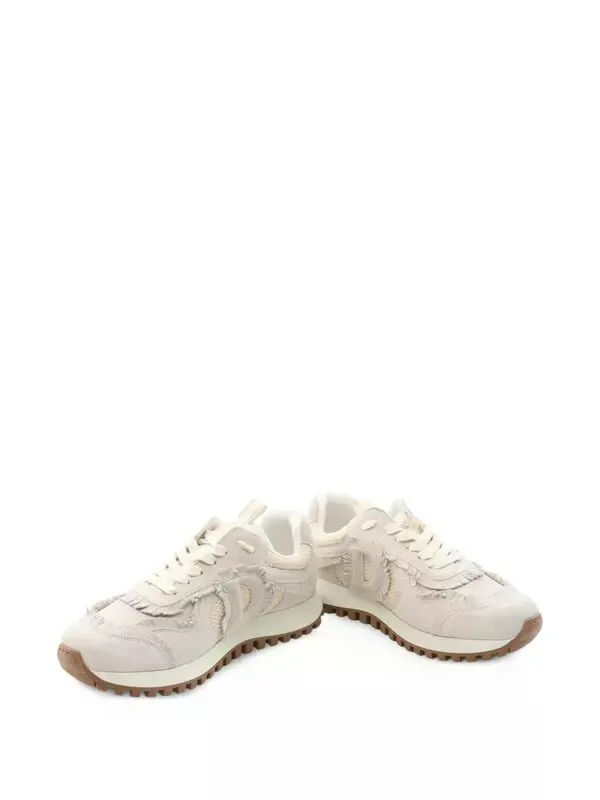 Dior C'est Fringed Sneakers