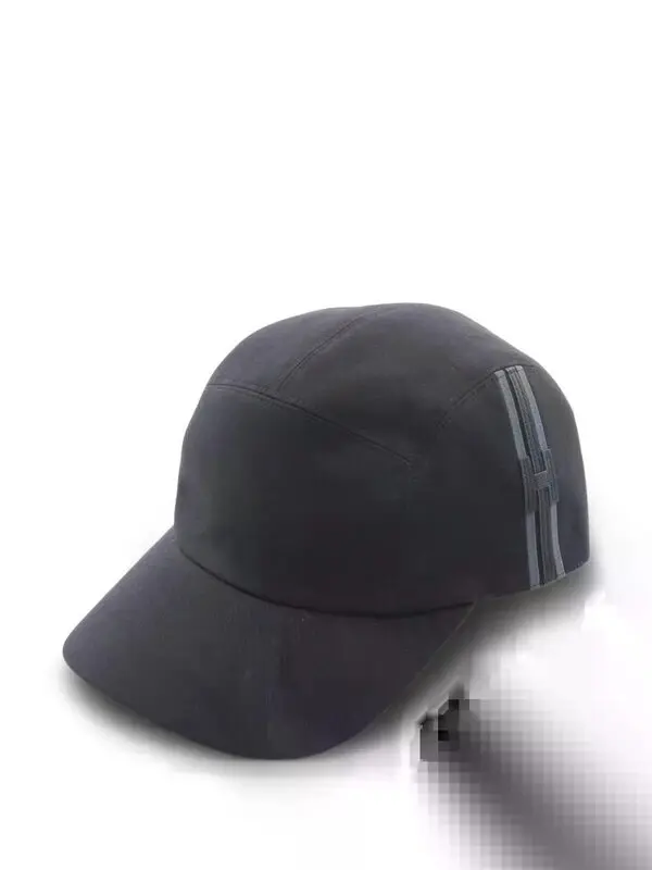 Hermès Nevada H Striped Cap - Black