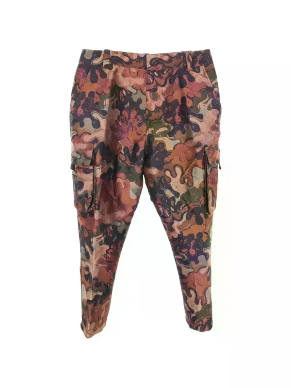 Dior X Peter Doig Camouflage Cargo Pants