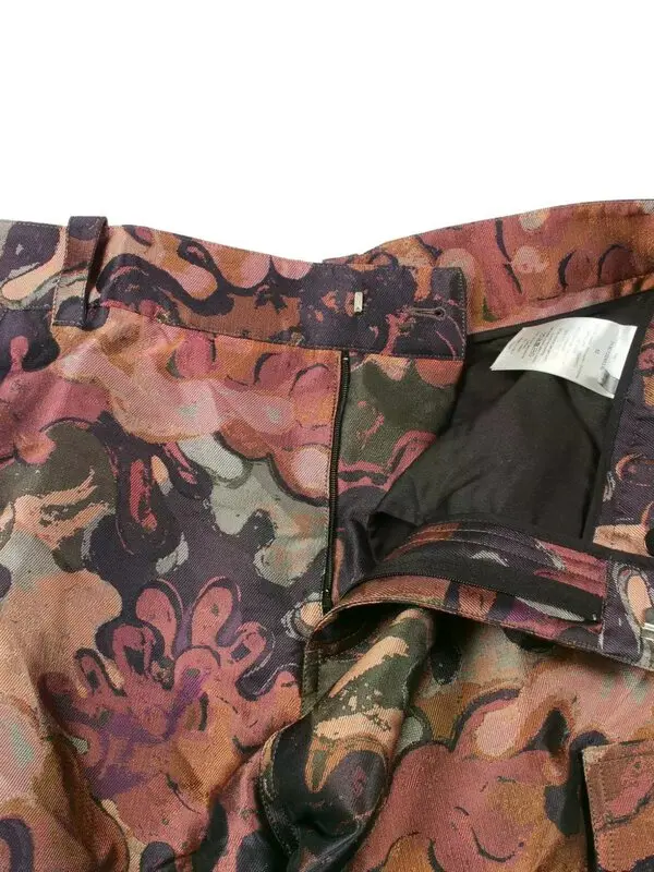 Dior X Peter Doig Camouflage Cargo Pants