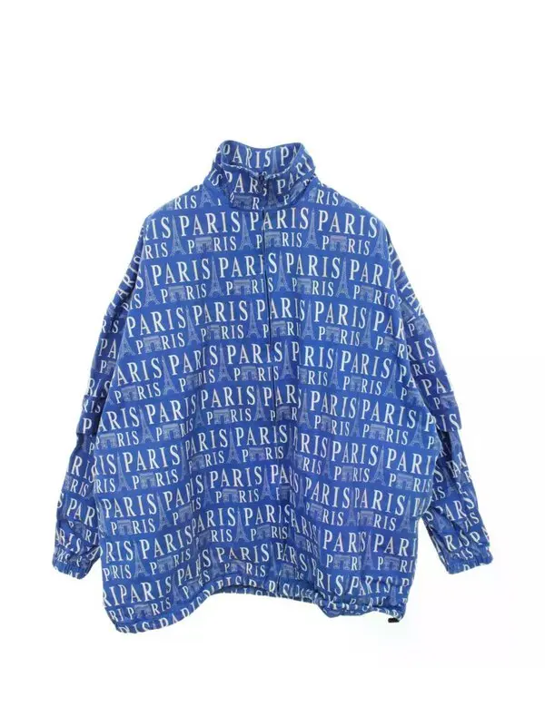 Balenciaga 2000s Logo Pattern Jacket